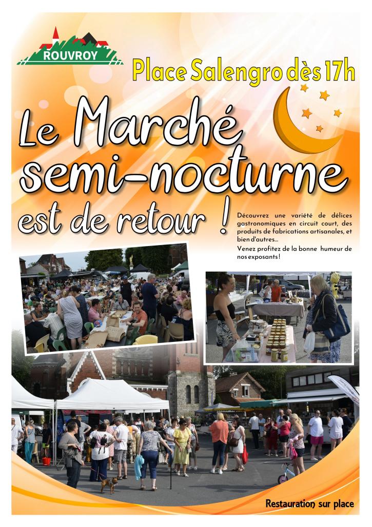 MARCHÉ SEMI-NOCTURNE | Ville de Rouvroy